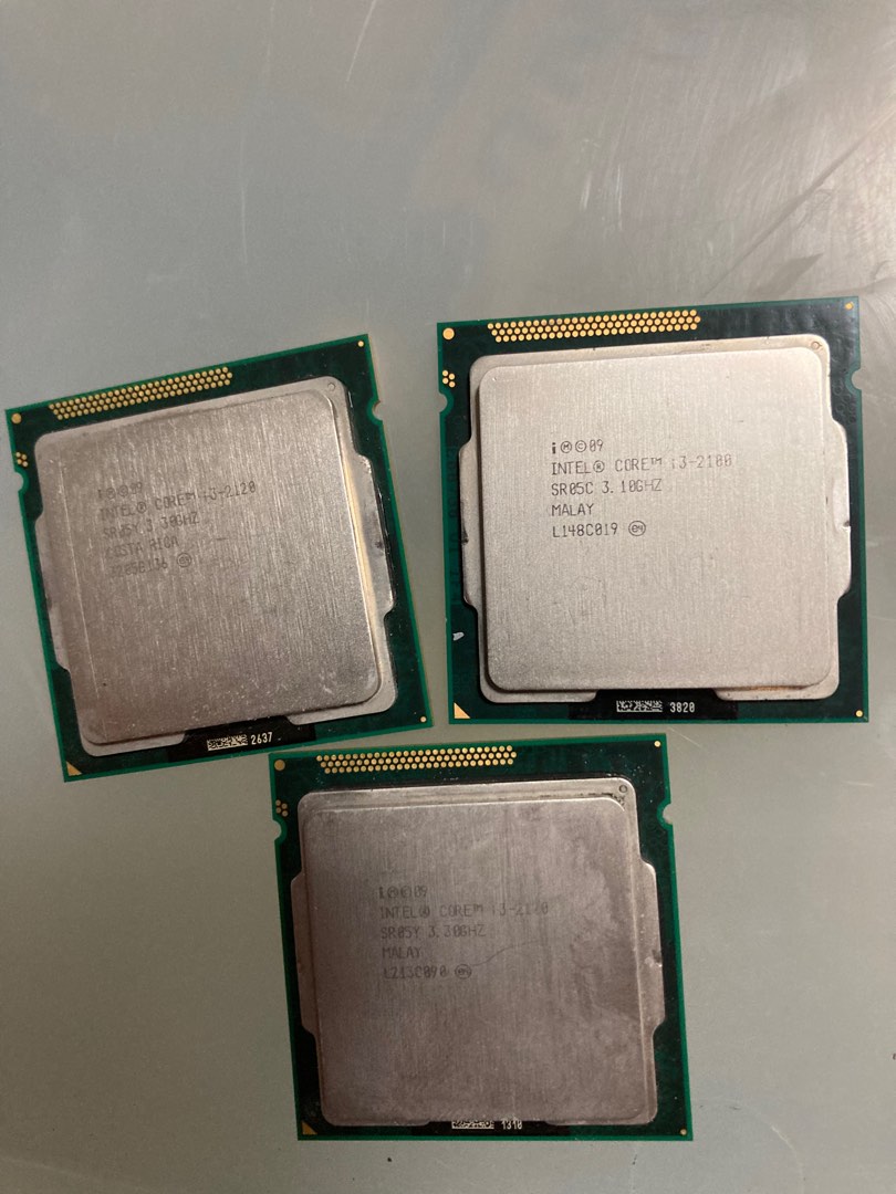 Intel CPUs Sandy Bridge i3-2100 & i3-2120, Computers & Tech, Parts & Accessories, Computer Parts ...