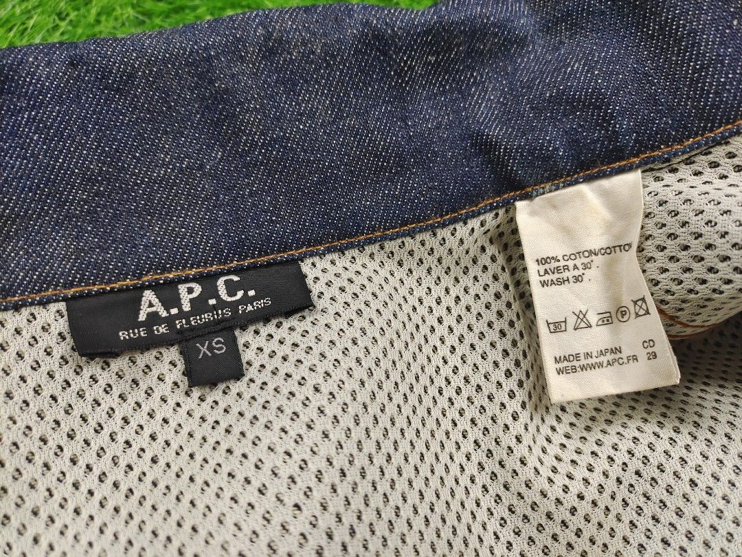 Jacket APC Kepala Kain (selvedge) - type III, Men's Fashion, Coats ...