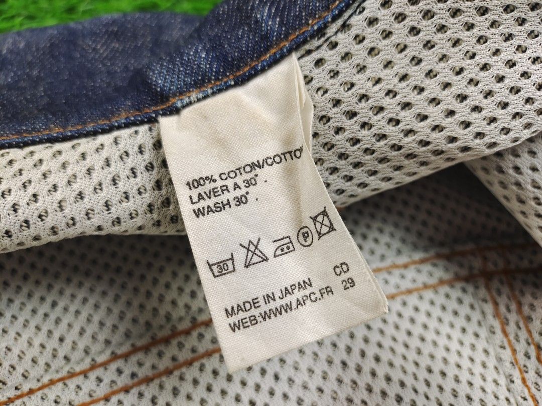 Jacket APC Kepala Kain (selvedge) - type III, Men's Fashion, Coats ...