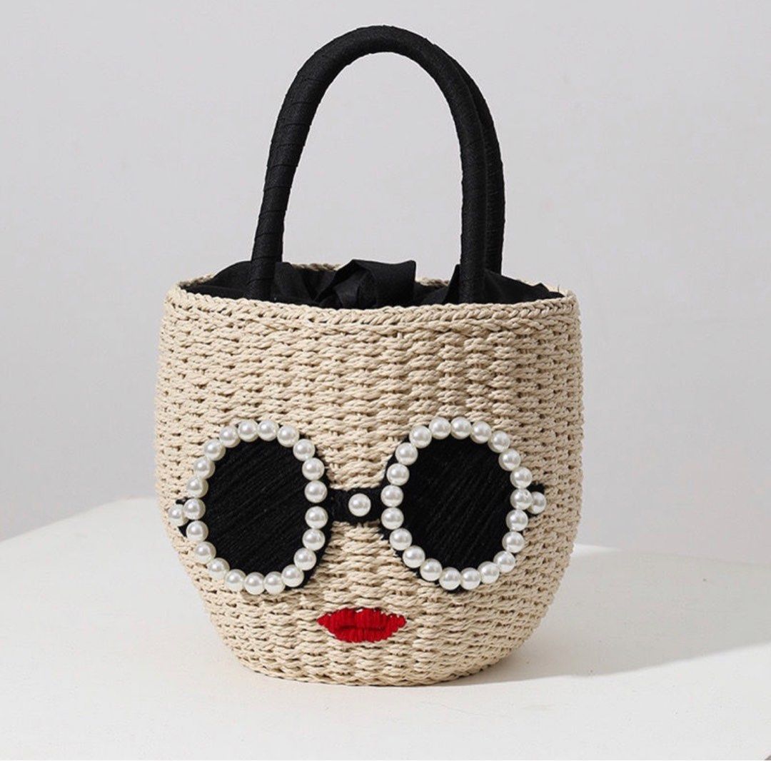 Japanese Style Rattan Cute Bag, Women's Fashion, Bags & Wallets, Tote ...
