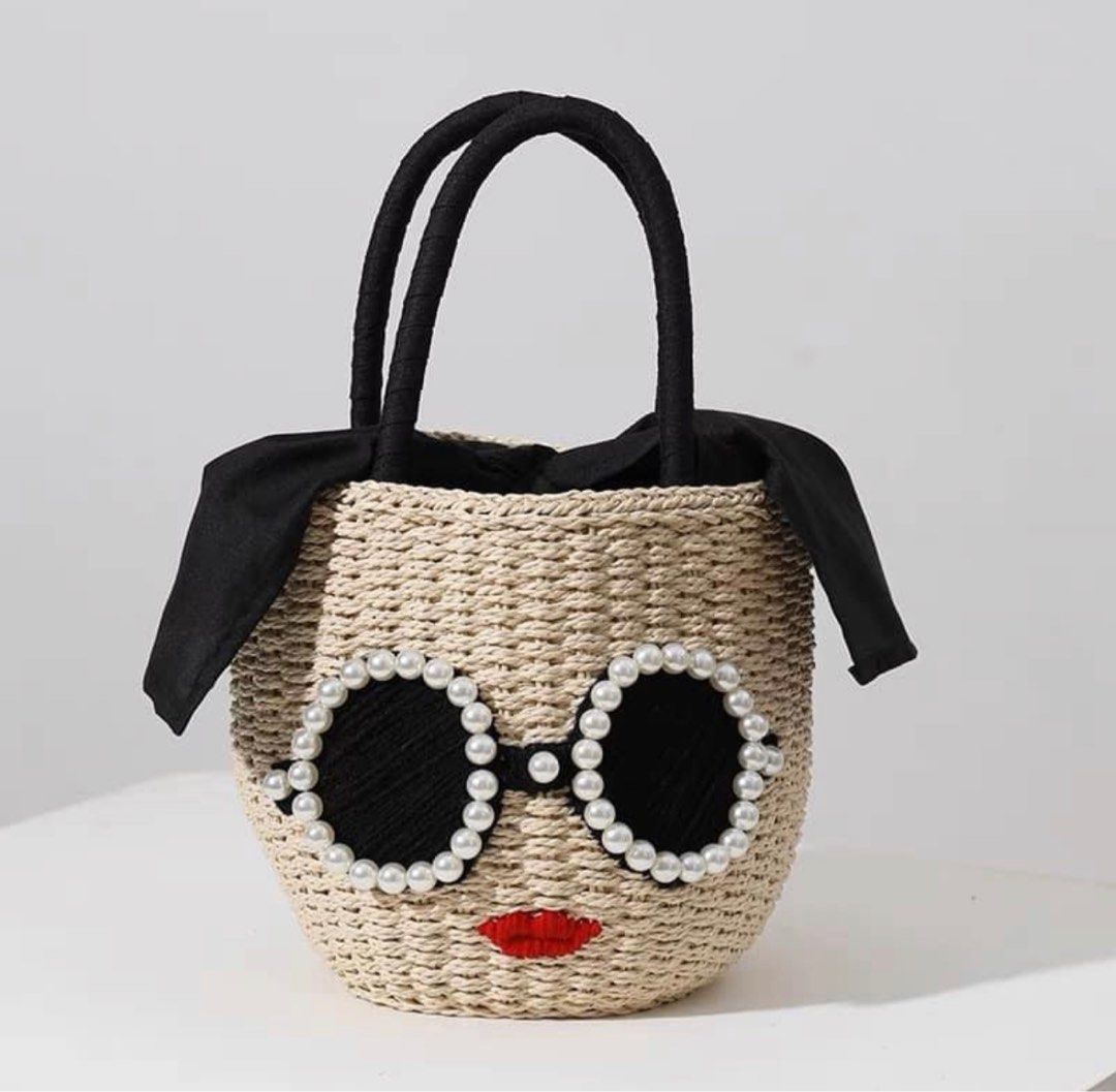Japanese Style Rattan Cute Bag, Women's Fashion, Bags & Wallets, Tote ...