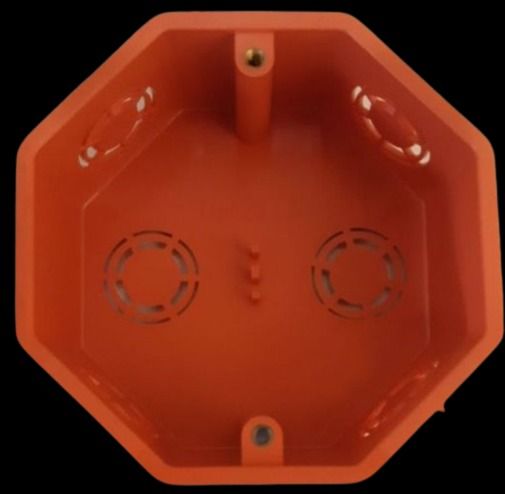 Junction Box 4x4" / Electrical Octagon Box / Orange Box (per pc ...