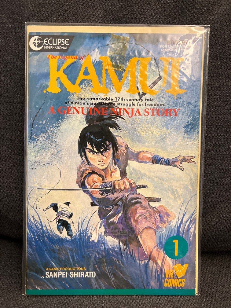 KAMUI- A GENUINE NINJA STORY, Hobbies & Toys, Books & Magazines, Comics ...