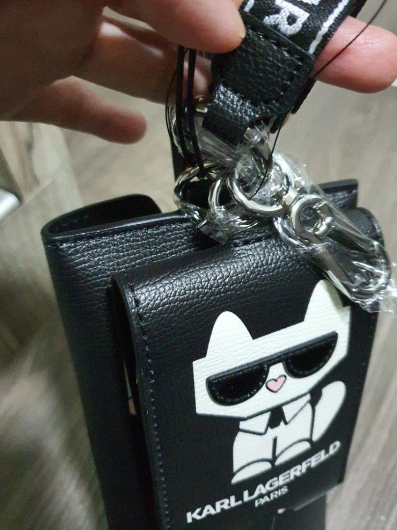 Karl Lagerfeld Lanyard Pouch (Authentic), Luxury, Bags & Wallets on ...