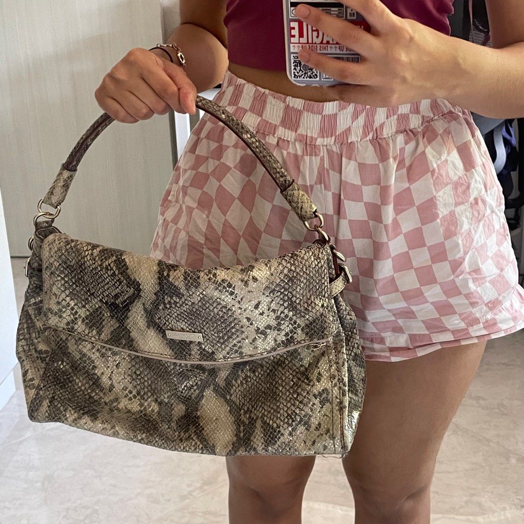 Kate Spade Snake Skin Bag, Women's Fashion, Bags & Wallets, Shoulder ...