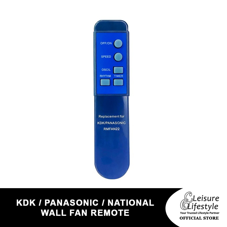 Kdk National Panasonic Wall Fan Remote Control, TV & Home Appliances ...