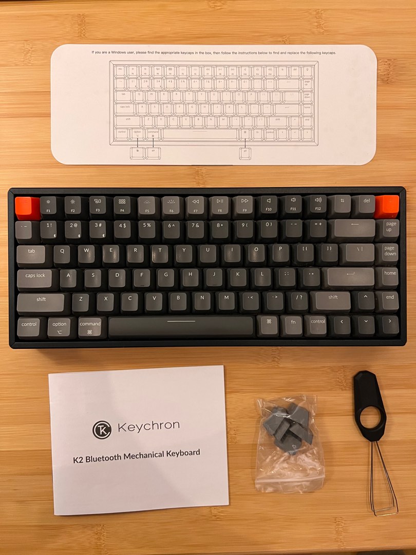 Keychon K2 mechanical keyboard brown switches, Computers & Tech, Parts ...