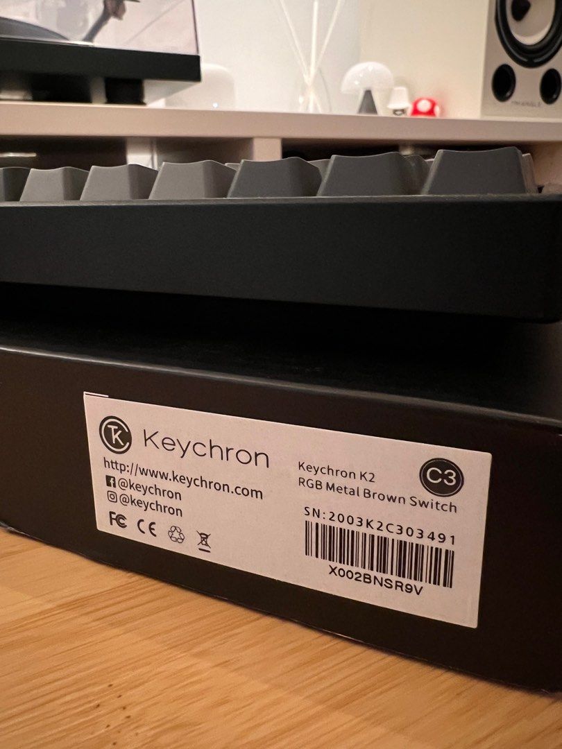 Keychon K2 mechanical keyboard brown switches, Computers & Tech, Parts ...