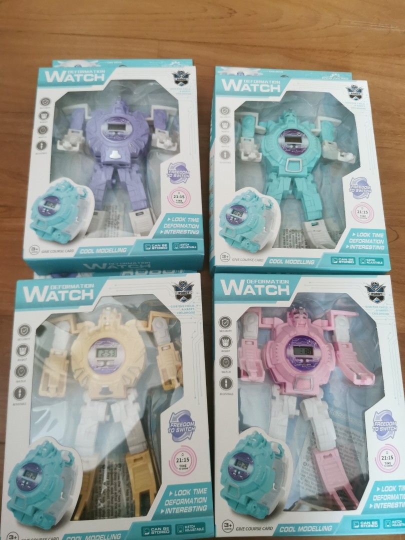 Kids transformer watch, Babies & Kids, Babies & Kids Fashion on Carousell
