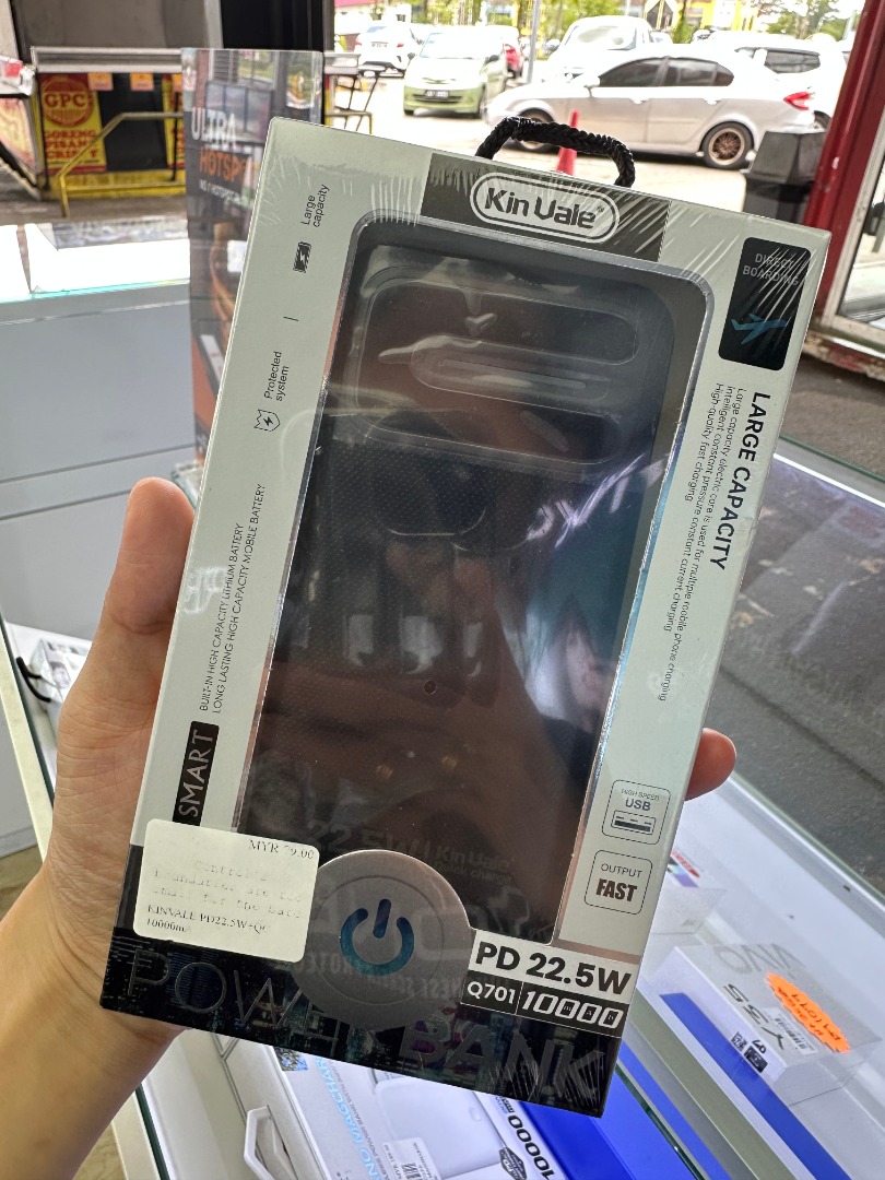 KIN VALE PD22.5W 10000MAH POWER BANK, Mobile Phones & Gadgets, Mobile ...