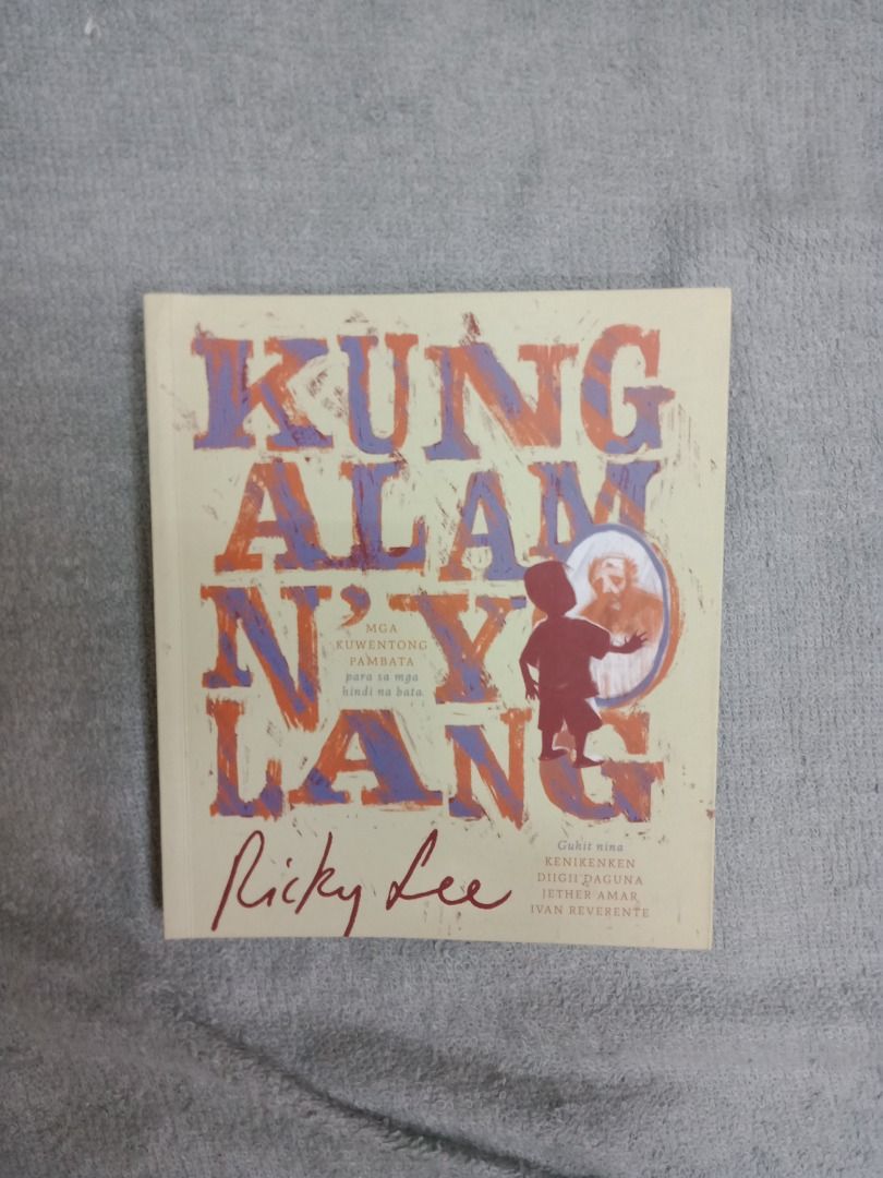 Kung Alam Nyo Lang (Ricky Lee). on Carousell