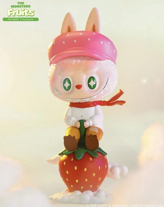 Labubu Strawberry, Hobbies & Toys, Toys & Games on Carousell