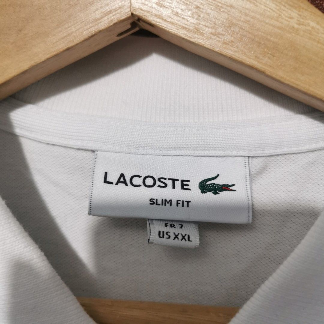 Lacoste Slim fit, Men's Fashion, Tops & Sets, Tshirts & Polo Shirts on ...