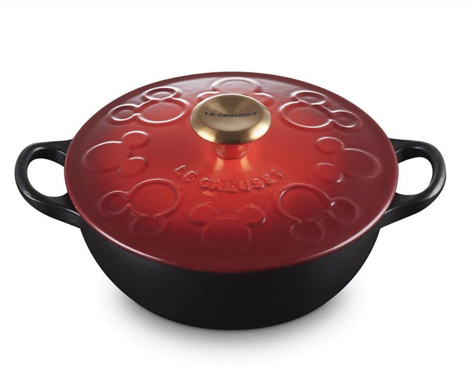 Le Creuset Mickey Marmite set, TV & Home Appliances, Kitchen Appliances ...