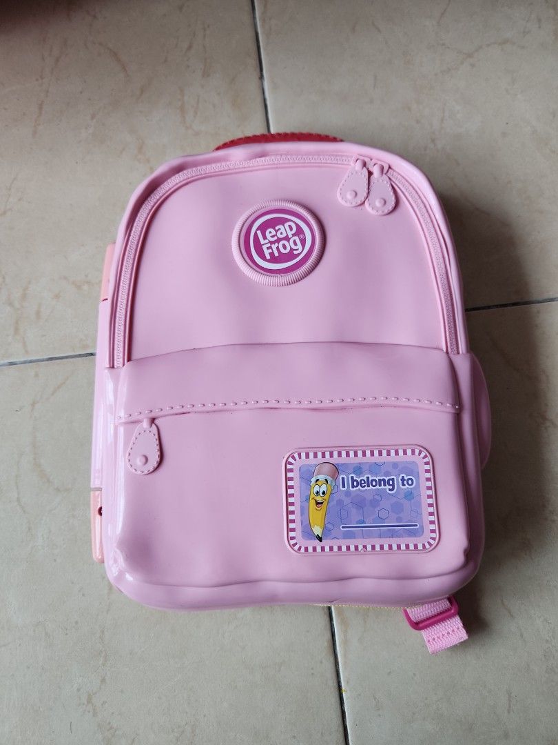 LeapFrog, Mr Pencil's ABC go-with-me bagpack, Babies & Kids, Infant ...