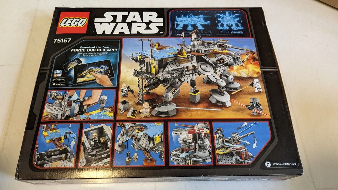 Lego 75157 Captain Rex's AT-TE, Hobbies & Toys, Toys & Games on Carousell
