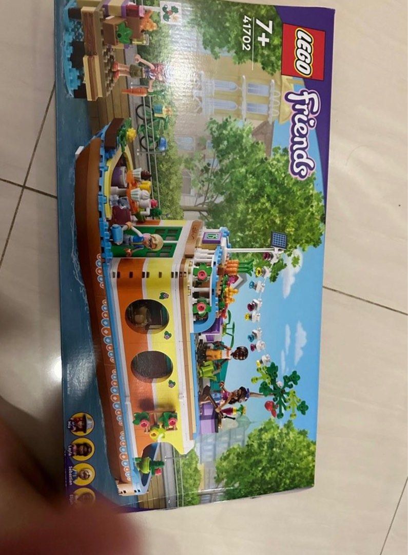 LEGO Friends Forest Camper Van and Sail Boat (41681) + LEGO Friends ...