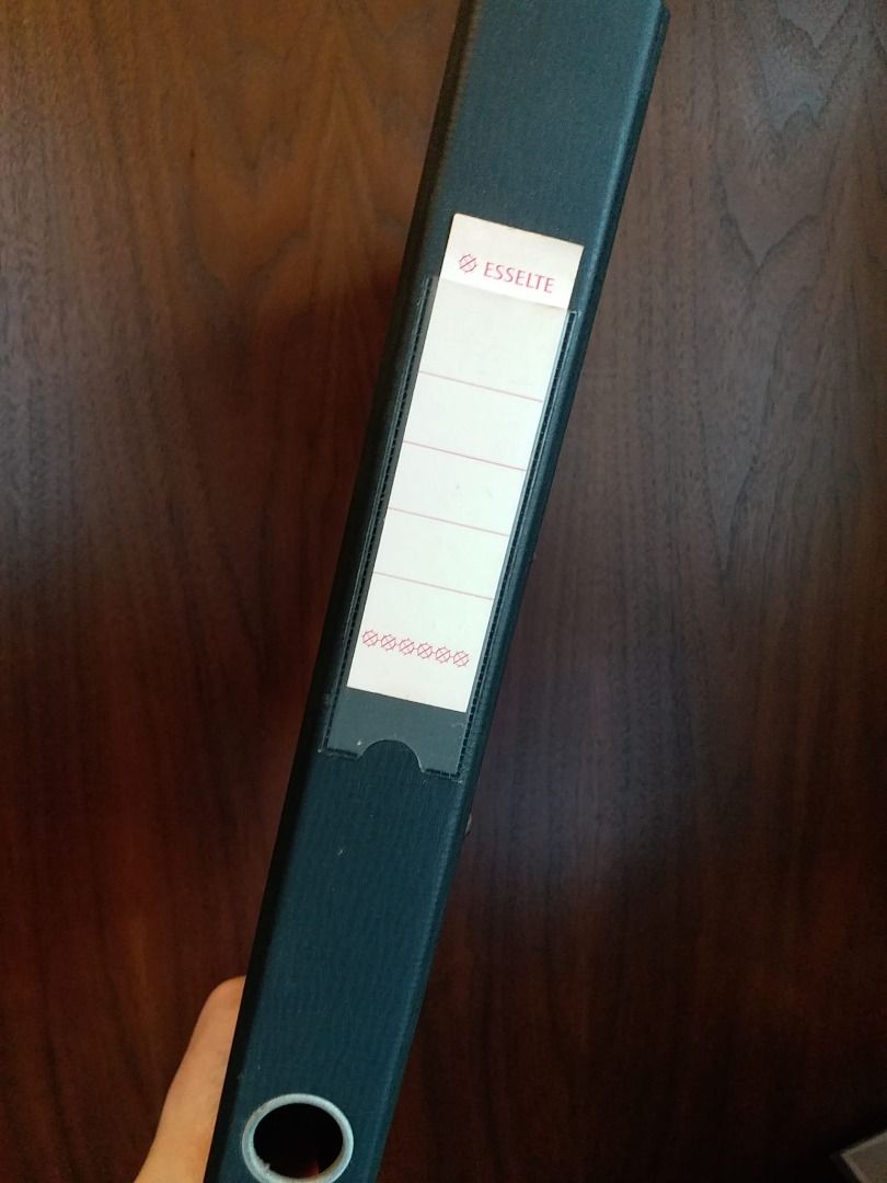 Esselte 2吋 Box file 硬身快勞 文件夾, 興趣及遊戲, 手作＆自家設計, 文具 - Carousell