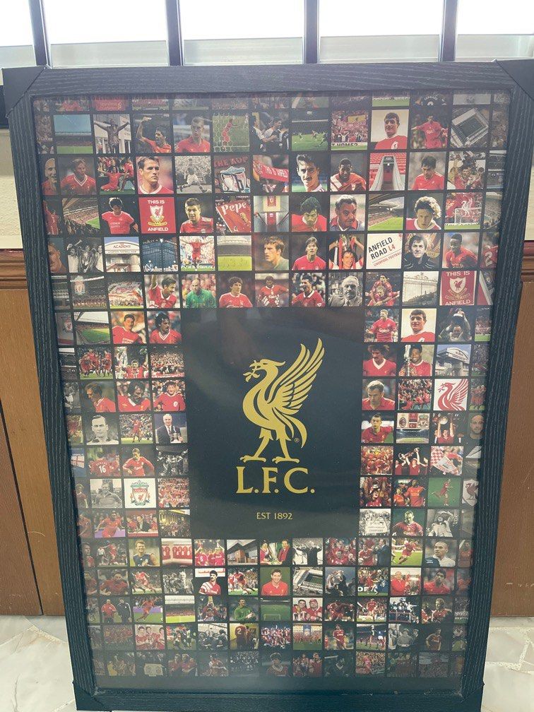 LFC poster with Frame, Hobbies & Toys, Memorabilia & Collectibles, Fan ...