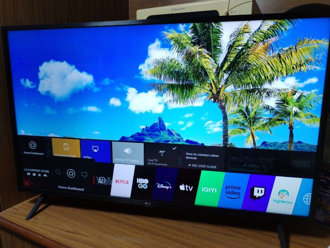 LG Smart 4k TV 43 inch Ai ThinQ, TV & Home Appliances, TV ...