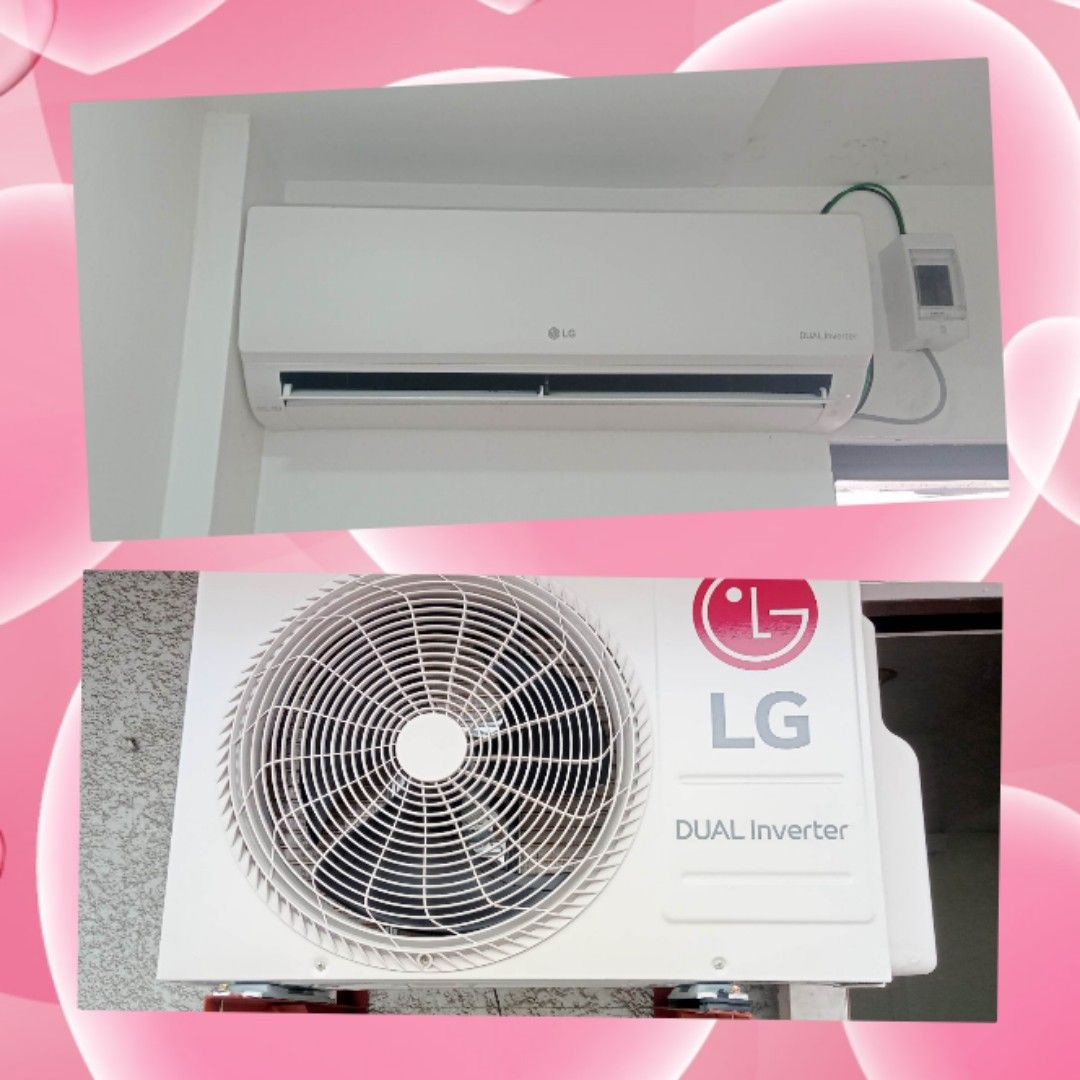 LG split type inverter Aircon with free installation brand new factory ...