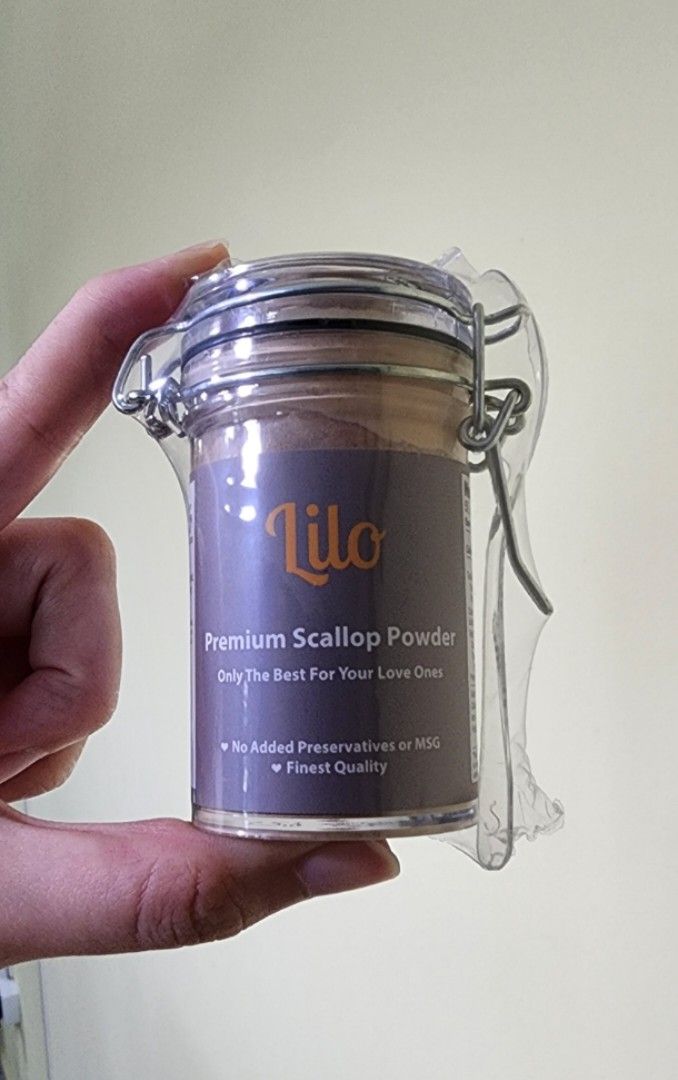 Lilo Premium Scallop Powder 50g, Food & Drinks, Spice & Seasoning on ...