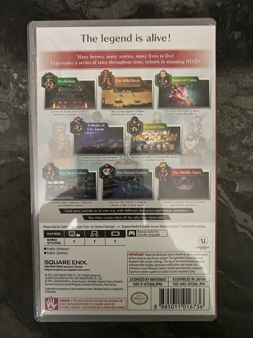 Live A Live Switch, Video Gaming, Video Games, Nintendo on Carousell