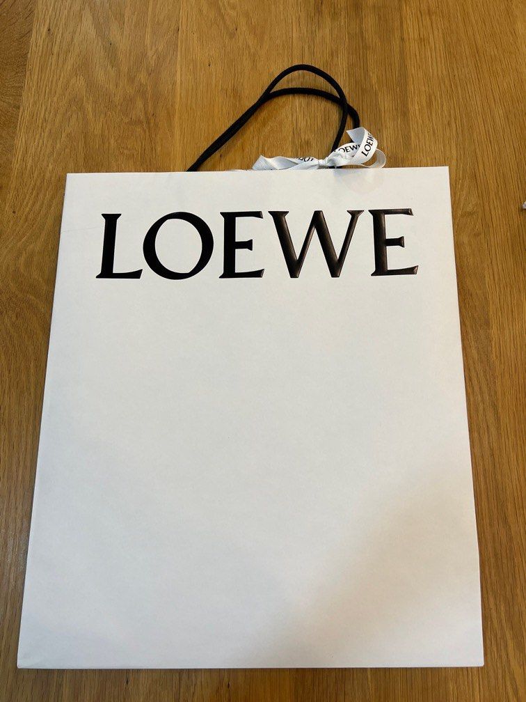 Loewe Paper Bag, Luxury, Accessories on Carousell