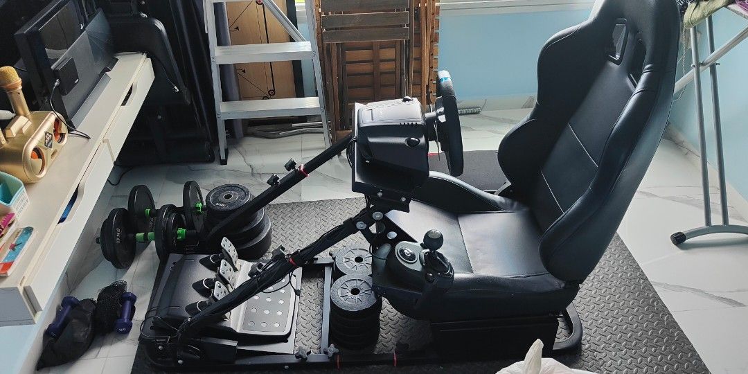 Fullset Logitech G29 playstation car controller + racing car seat ...