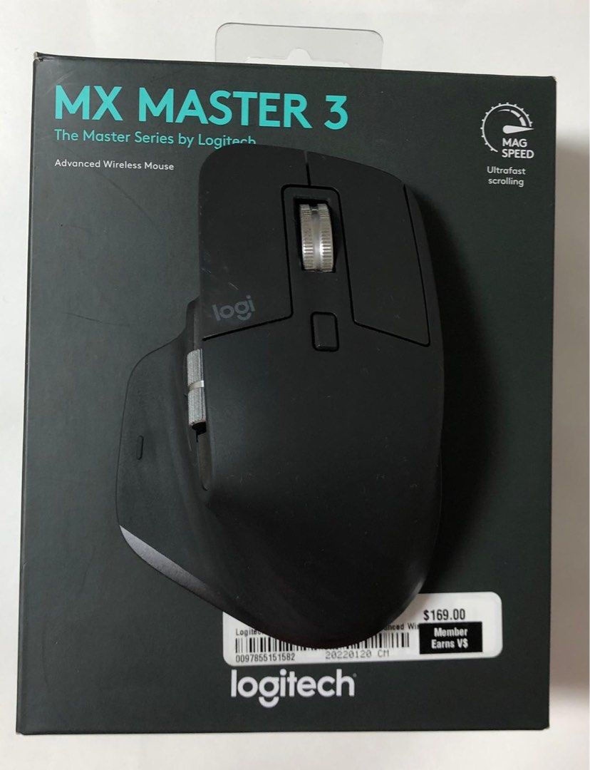 Logitech Master MX 3, Computers & Tech, Parts & Accessories, Mouse ...