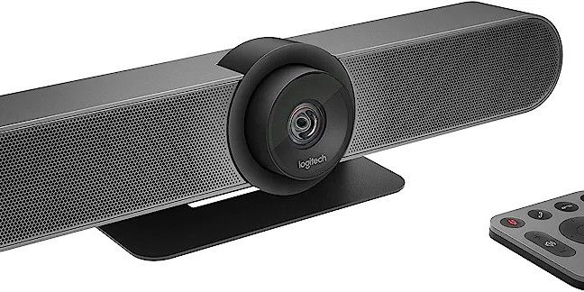 Logitech 4k MeetUp HD Video and Audio Conferencing System for Small ...