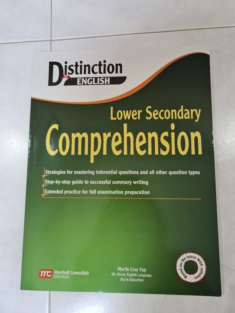 Lower Secondary Comprehension, Hobbies & Toys, Books & Magazines ...