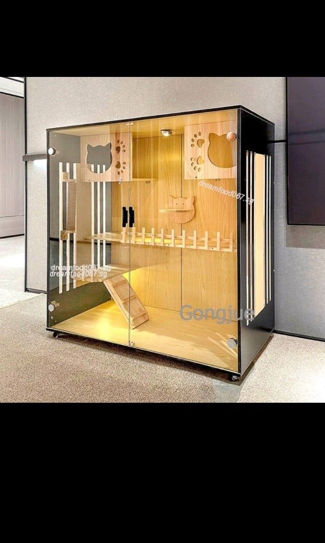 Luxurious Cat Villa / Cat Condo [Ready Stock include delivery], Pet ...
