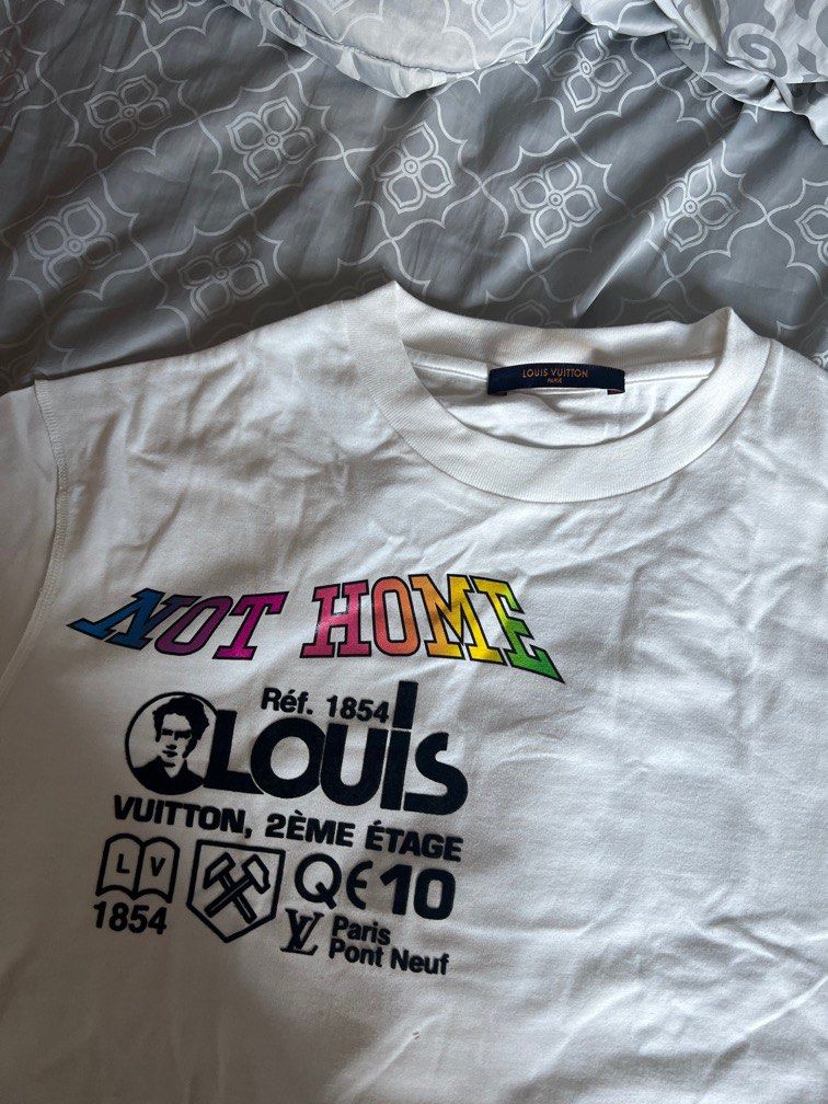 lv white tee limited edition, Men's Fashion, Tops & Sets, Tshirts ...