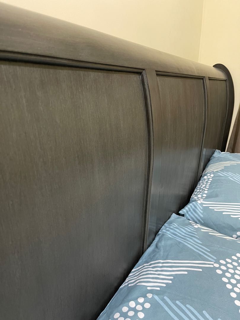 Mandaue King Bed Frame with 6" Uratex Foam, Furniture & Home Living ...