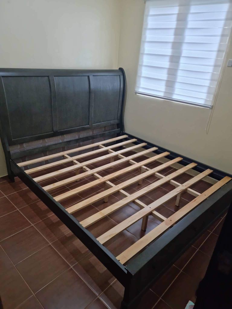 Mandaue King Bed Frame with 6" Uratex Foam, Furniture & Home Living ...