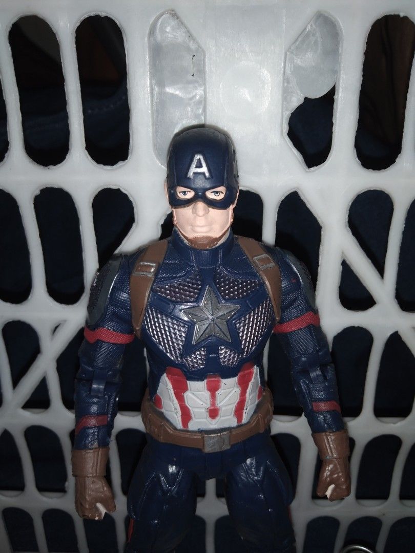 Marvel Articulated Captain America Action Figure on Carousell