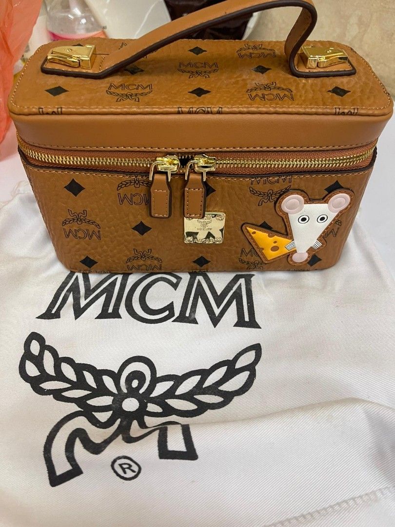 MCM limited edition vanity case, Women's Fashion, Bags & Wallets ...