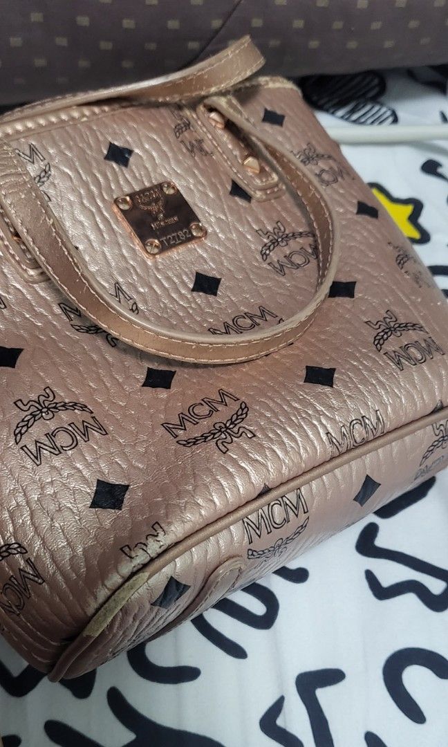 MCM Rose Pink Bag, Women's Fashion, Bags & Wallets, Cross-body Bags on ...