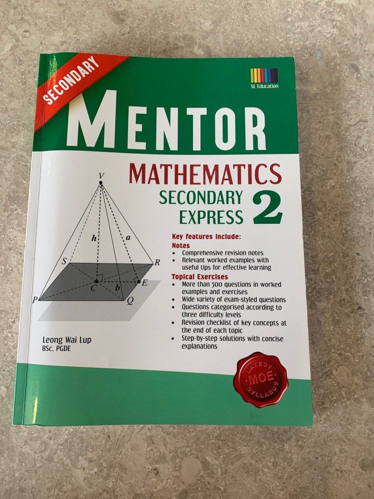 Mentor Mathematics Secondary Two Express, Hobbies & Toys, Books ...