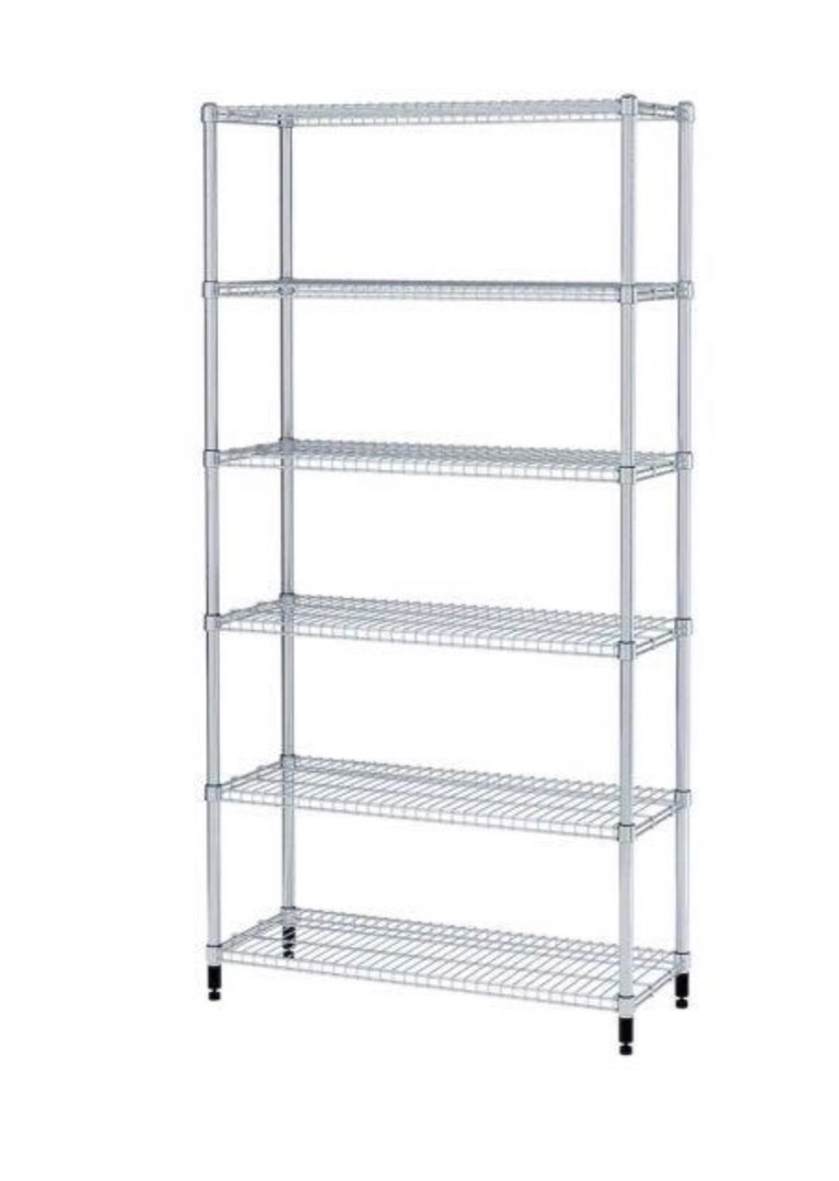 Metal Rack - Omar shelf ikea, Furniture & Home Living, Furniture ...