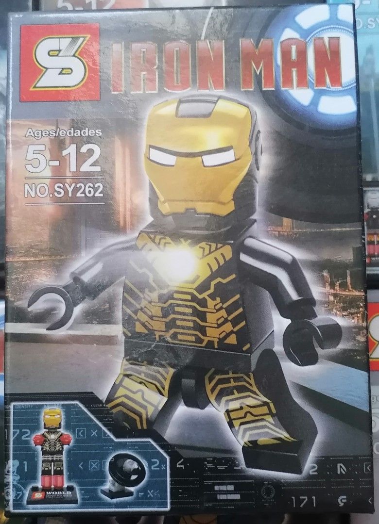 Minifigs Iron-Man Complete set of 8 box NEW Sealed, Hobbies & Toys ...