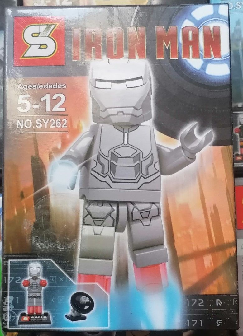 Minifigs Iron-Man Complete set of 8 box NEW Sealed, Hobbies & Toys ...