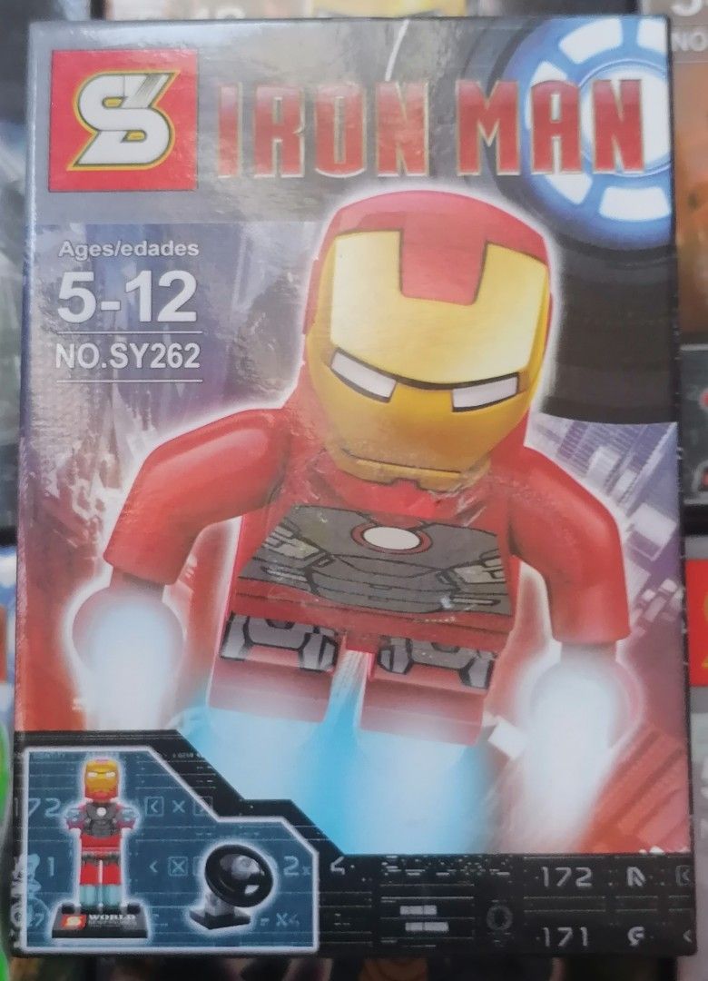 Minifigs Iron-Man Complete set of 8 box NEW Sealed, Hobbies & Toys ...