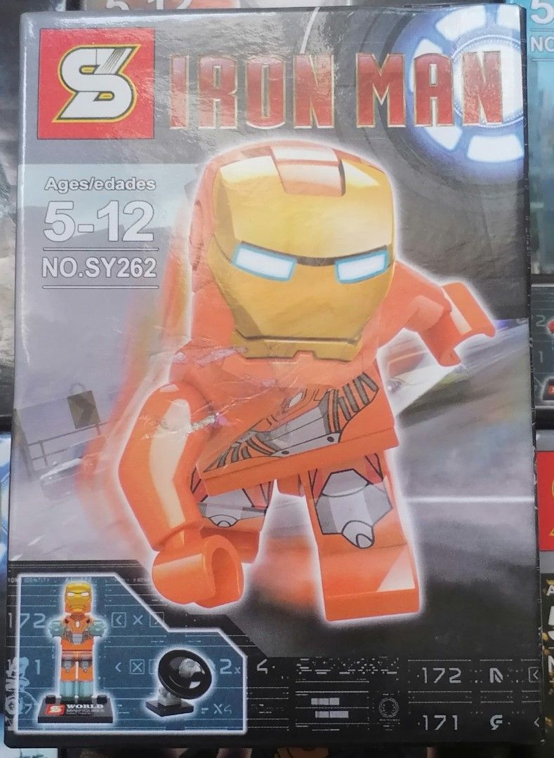 Minifigs Iron-Man Complete set of 8 box NEW Sealed, Hobbies & Toys ...