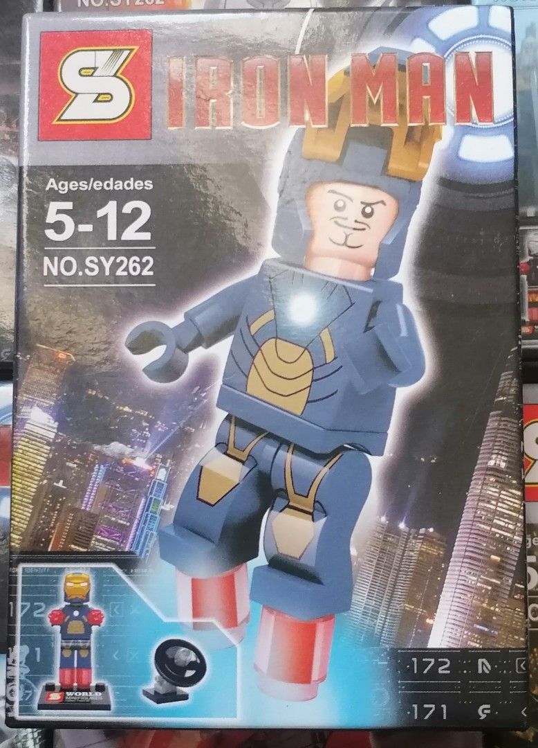 Minifigs Iron-Man Complete set of 8 box NEW Sealed, Hobbies & Toys ...