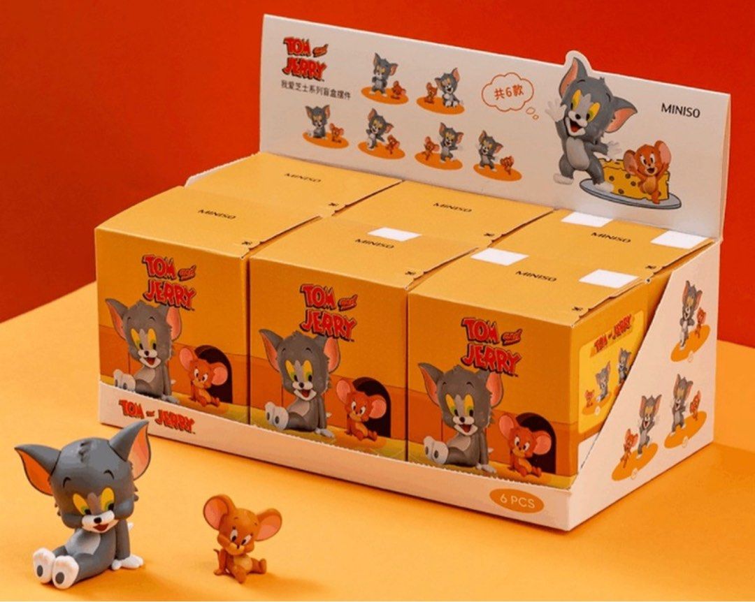 Miniso Tom & Jerry Blind Box, Hobbies & Toys, Toys & Games on Carousell
