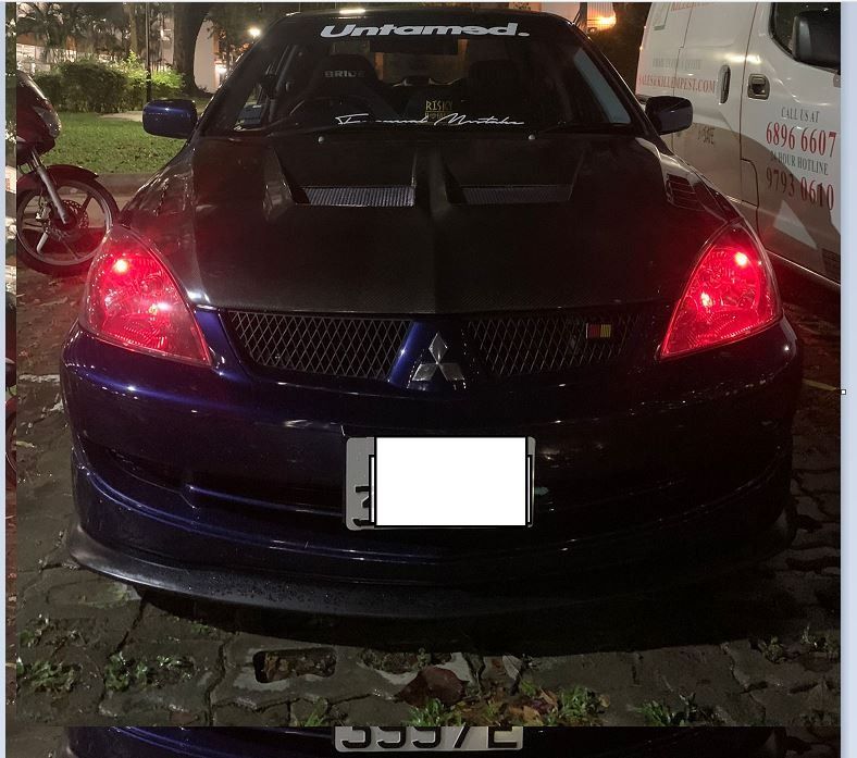 Mitsubishi Lancer a.k.a CS3 T10 pole light 6/10leds 5630 SMD LED model ...