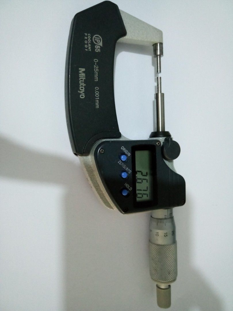 Mitutoyo spline micrometer 0.001 mm/25 mm, Health & Nutrition, Medical ...