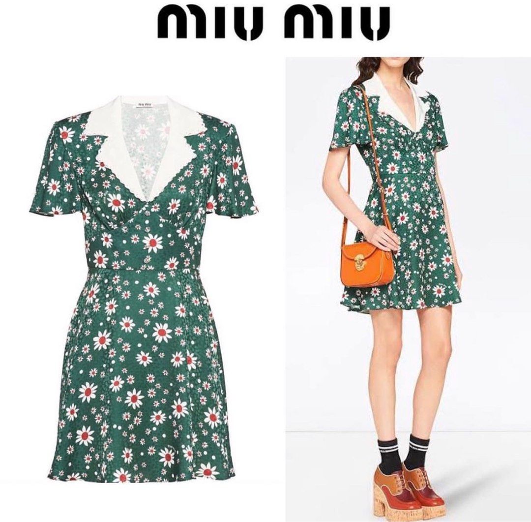 Miu Miu Prada Dress, Women's Fashion, Dresses & Sets, Dresses on Carousell
